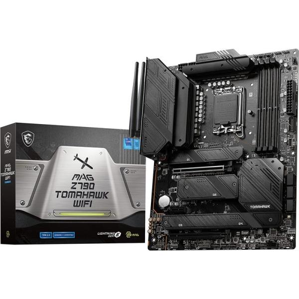 【商品名】　MSIマザーボード MAG Z790 TOMAHAWK WIFI DDR5 第12/13世代CPU(LGA1700)対応 ATX 16+1+ 【商品説明】　・16+1+1フェーズ Duet Rail Power System対応...
