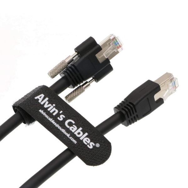 【商品名】　Alvin's Cables Basler カメラ 用の GigE Cat6 S STP Screw ロック 水平 RJ45 DrC ケーブ 【商品説明】　・3メートル、5メートル、10メートルの長さのデータ伝送用GigEケーブ...