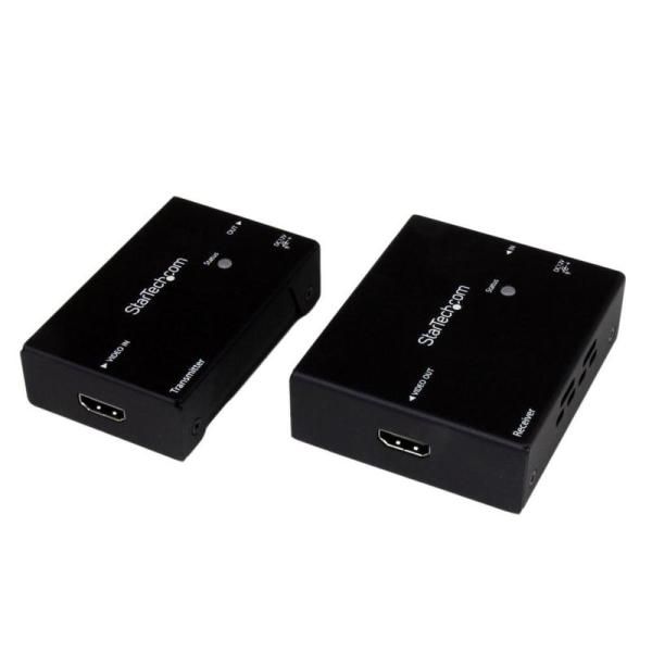 【商品名】　StarTech.com Cat5ケーブル対応HDMIエクステンダー延長器 最大70m HDBaseT規格対応 Power over Eth 【商品説明】　・4K解像度サポート：カテゴリ5eまたはカテゴリ6の標準LANケーブルで...