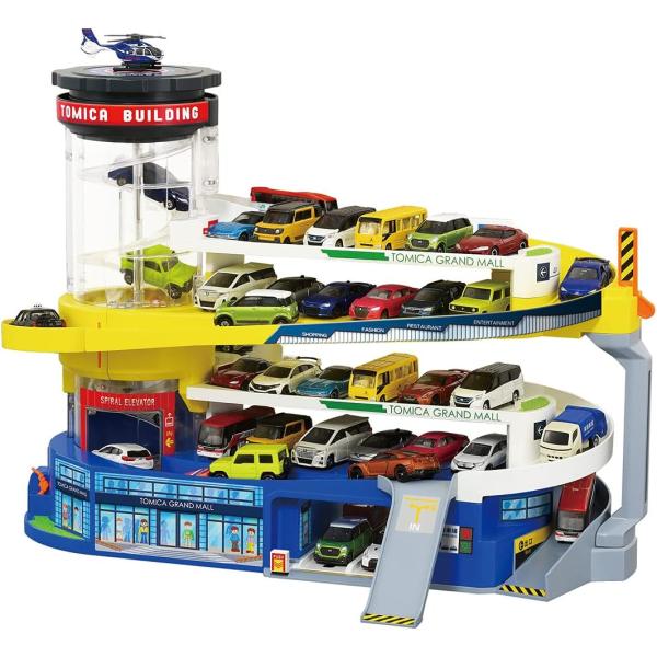 【商品名】　タカラトミー『 トミカ ダブルアクショントミカビル 』 ミニカー 車 おもちゃ 男子用 3歳以上 玩具安全基準合格 STマーク認証 TOMI 【商品説明】　・(c) TOMY・※誤飲防止のため、電池ケース蓋に「ネジ止め式」を採用...