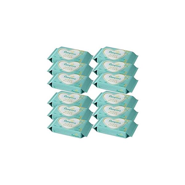 【商品名】　おしりふきパンパース 肌へのいちばん 672枚(56枚ｘ12パック) 【商品説明】　・お肌を弱酸性に保ち 刺激から守ります・ふんわり厚手シート うんちもやさしく 1枚でしっかり拭ける・アルコール不使用 パラベン不使用 フェノキシ...