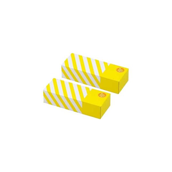 【商品名】　驚異の防臭袋 BOS (ボス) ストライプパッケージ 2個セット/ クリームイエロー Sサイズ 200枚入 赤ちゃん用 おむつ ・ ペット  【商品説明】　 【サイズ】　高さ : 8.60 cm　横幅 : 11.90 cm　奥行...