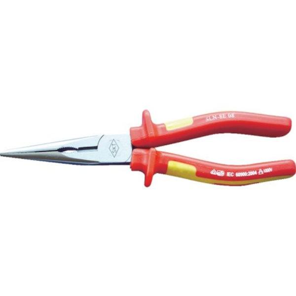 【商品名】　Tech-EV Insulated Long Nose Pliers 絶縁工具 ラジオペンチ(ロングノーズ) OLCSLN8EA 【商品説明】　・1000V絶縁仕様 IEC60900規格品・切断能力(mm)ピアノ線：2 全長(m...