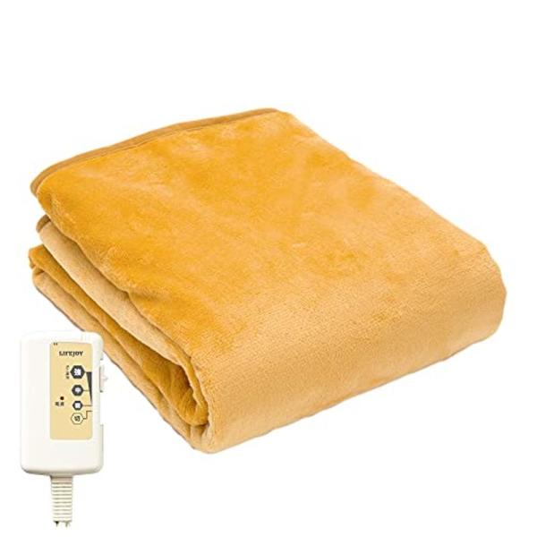 【商品名】　ライフジョイ 電気毛布 敷き 日本製 イエロー 140×80cm 洗える 省エネ ふわふわ JCA552Y 【商品説明】　 【サイズ】　高さ : 18.90 cm　横幅 : 20.40 cm　奥行 : 21.90 cm　重量 :...