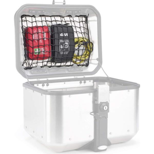 【商品名】　GIVI / ジビ Elastic Cargo Net For Trekkers Dolomiti | E166 【商品説明】　・ギビ品質はドロミトルケース専用に作られています。 【サイズ】　高さ : 4.40 cm　横幅 : ...