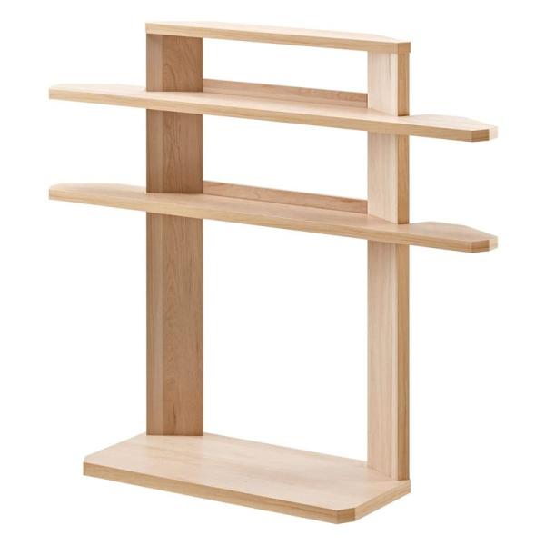 【商品名】　朝日木材加工 後付けヘッドボード roodeft 幅97×奥行30×高さ83.5cm ナチュラル 高さ調節8段階 RDS-8010SH-NA 【商品説明】　・お客様組立品　[組立の目安：30分程度]・サイズ：約幅97×奥行30×...