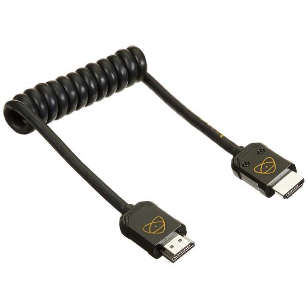 【商品名】　ATOMOS ATOMFLEX PRO HDMI COILED CABLE (Full to Full 30cm) HDMI2.0対応ケーブ 【商品説明】　・30cm 最大60cmまで延長 【サイズ】　高さ : 1.80 cm　...