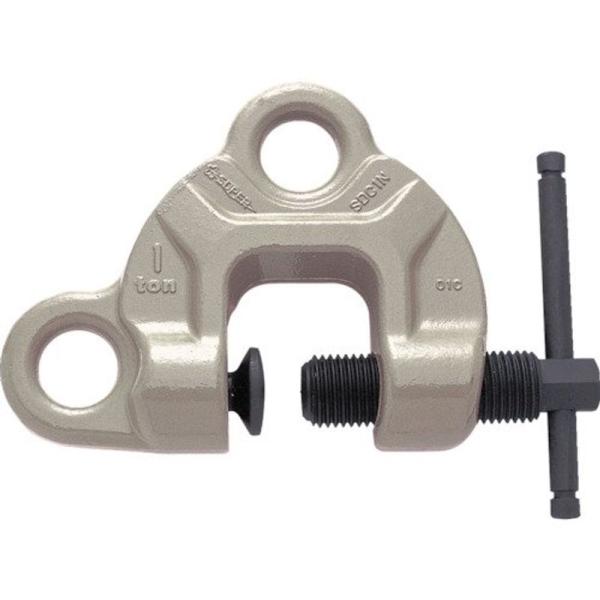 【商品名】　スーパーツール(SUPERTOOL) スクリューカムクランプ(ダブル・アイ型) PAT.P SDC2N 【商品説明】　・クランプ範囲:0~40mm・容量:2ton 【サイズ】　高さ : 5.50 cm　横幅 : 16.90 cm...