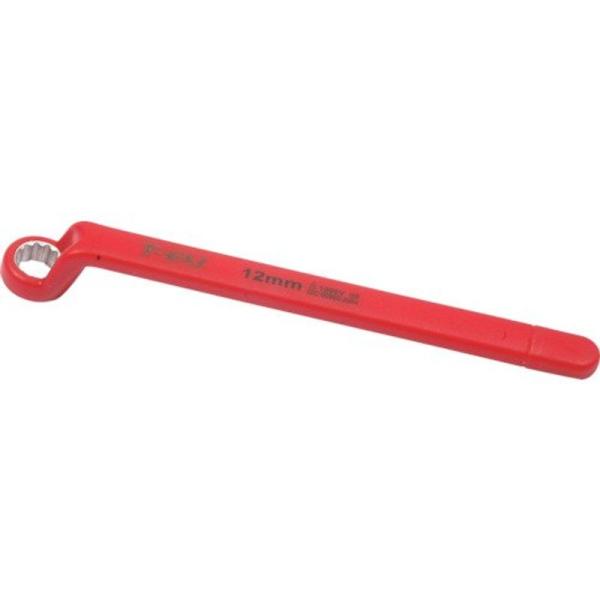 【商品名】　Tech-EV Insulated Box Wrench 絶縁工具 片口めがねレンチ 12mm OLC630112A 【商品説明】　・二面幅寸法(mm):12・全長(mm):187・厚み(mm):10・原産国:台湾・質量(g):...