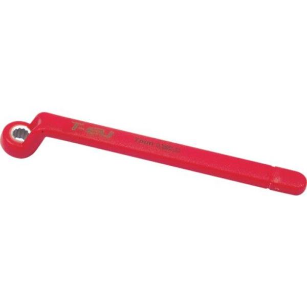 【商品名】　Tech-EV Insulated Box Wrench 絶縁工具 片口めがねレンチ 7mm OLC630107A 【商品説明】　・二面幅寸法(mm):7・全長(mm):147・厚み(mm):7.9・原産国:台湾・質量(g):4...