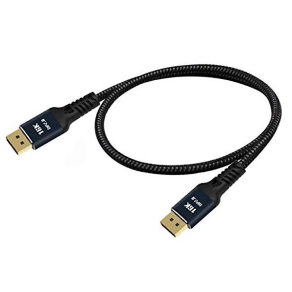 【商品名】　cablecc DisplayPort 2.0 DP to DPケーブル 16K 60hz ケーブル ウルトラHD UHD DP 1.4 8 【商品説明】　・16K @ 60Hz、8K @ 120Hz、UHD、HDRをサポート。...