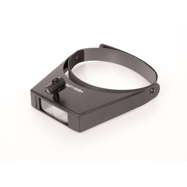 【商品名】　シンワ測定(Shinwa Sokutei) 双眼ヘッドルーペ W-3 ライト付き 75656 【商品説明】　・プラスチックレンズです。・メガネを掛けたままでも使用できます。・レンズ径 28×75mm・倍率 1.5、2.5、3倍・...