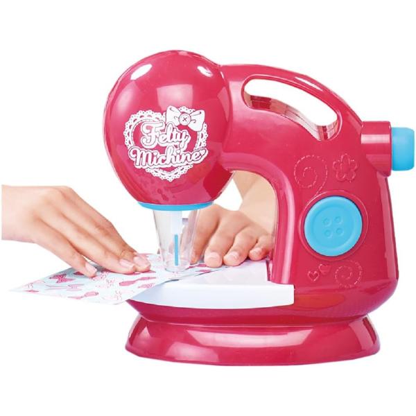 【商品名】　フェルティミシン ハッピーデザイン 【商品説明】　・(C) TOMY・単3形アルカリ乾電池4本使用(電池は別売です。)・対象年齢:6才以上・電池種別 :単三型電池は別売りのため別途ご購入ください。 【サイズ】　高さ : 12.2...