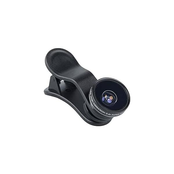 【商品名】　Kenko スマートフォン用交換レンズ REALPRO CLIP LENS スーパーワイド 0.4x クリップ式 165°超広角レンズ KR 【商品説明】　・165度の超広角の世界が楽しめるワイドレンズ・クリツプタイプで簡単付け...