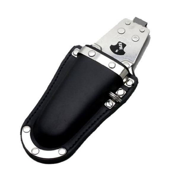 【商品名】　MIKI SPH収納ケース ブラック SPH5-B 【商品説明】　・ご注意:こちらの商品のご使用にはベルトストラップが必要となります。ベルトストラップは別売りです。・仕様:ミゼットカッター 【サイズ】　高さ : 5.20 cm　...