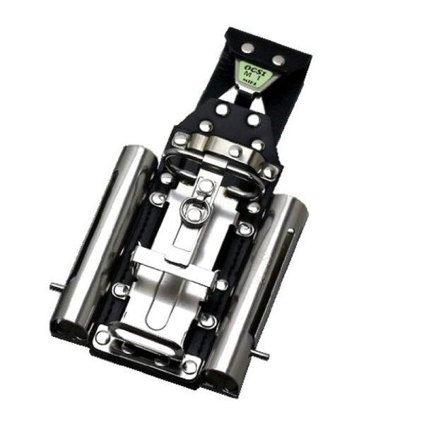 【商品名】　MIKI OCS収納ケース ブラック OCS1M1-B 【商品説明】　・仕様:ハッカー、カッター、折尺4連 【サイズ】　高さ : 6.20 cm　横幅 : 15.60 cm　奥行 : 28.30 cm　重量 : 580.0 g　...