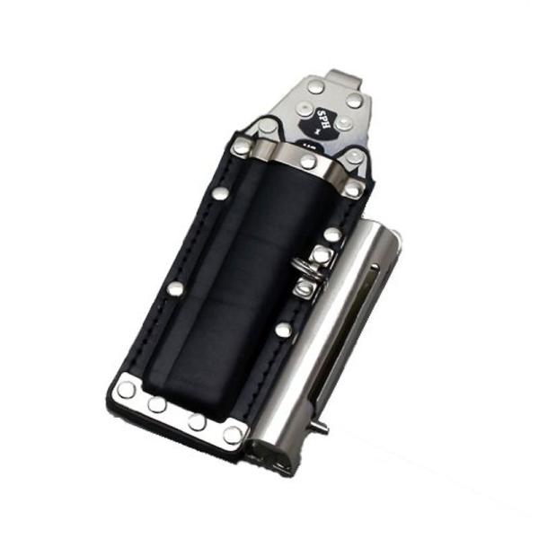 【商品名】　MIKI SPH収納ケース ブラック SPH1M7-B 【商品説明】　・ご注意:こちらの商品のご使用にはベルトストラップが必要となります。ベルトストラップは別売りです。・仕様:ハッカー、チョーク2連 【サイズ】　高さ : 6.3...