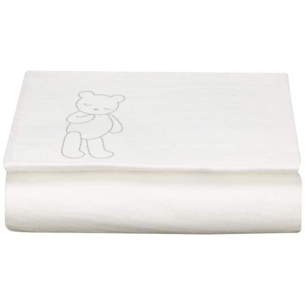 【商品名】　10mois(ディモワ) ワンタッチシーツのみ おやすみくま 約90cm 【商品説明】　・[本体サイズ] 約61×92×6cm・[製造国] 日本・洗い替えに便利なワンタッチシーツ単品です。 【サイズ】　高さ : 2.40 cm　...