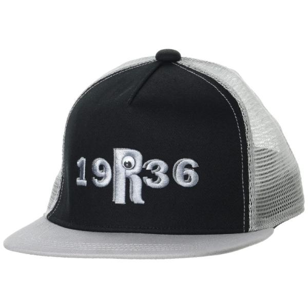 【商品名】　ラパラ(Rapala) 1936 アイ"R" フラットバイザー メッシュ キャップ グレー&amp;ブラック 1936 EYE"R" MESH CA 【商品説明】　・カラー:グレー&amp;ブラック・サイズ:58cm 【サイズ】...