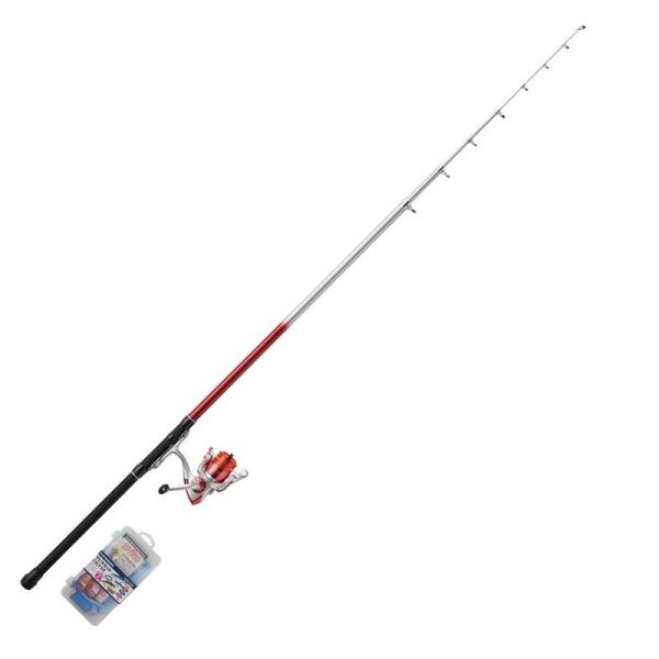 【商品名】　プロマリン(PRO MARINE)PG ブライトサビキ釣りセット 450 (EL2000R) 【商品説明】　・●全長（m）:4.50●継数:5●仕舞（cm）:106●自重（ｇ）:294●先径/元径（mm）:1.5/23.7●適合...