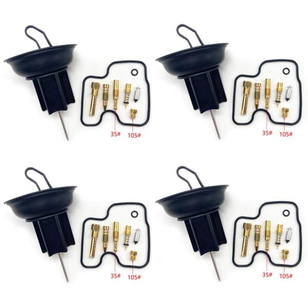 【商品名】　4セットキャブレター修理キットHMHonda CBR250RR MC22オートバイCBR22ケイヒンキャブレター修理キットプランジャーダイヤ 【商品説明】　・100%ブランドの新しい、耐久性と高品質。・このキャブレター修理キット...