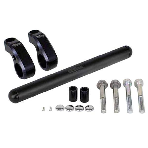 【商品名】　SP武川(TAKEGAWA) ハンドルガード ハンドルクランプタイプ スマホステー アルミ削り出し 汎用(ハンドルクランプM8ボルト用) ブ 【商品説明】　・φ22.2パイプのハンドルガードを採用。各種アクセサリ?ホルダーの取り...