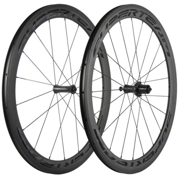 【商品名】　ウィンドブレーバイク SUPERTEAM 700C 50mm ロードバイク ーホイールセット 23mm クリンチャホイール R7 ハブ (透 【商品説明】　・リム仕上げ：3Kマット・材質：東レ700C フルカーボンファイバー・試...