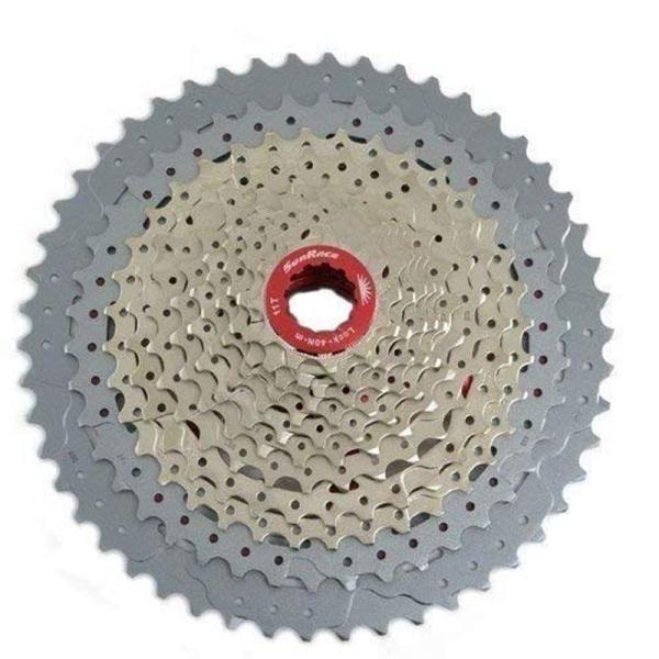 【商品名】　SunRace CSMZ90 11-50T 12 Speed Wide Ratio Cassette, Silver #ST1483 【商品説明】　・7075 Alloy 42T-50T Sprocket・Contents: 1...