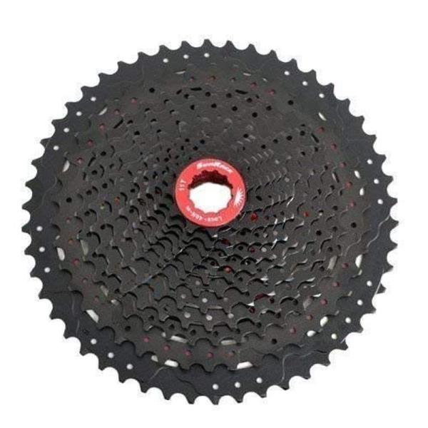 【商品名】　SunRace CSMZ90 11-50T 12 Speed Wide Ratio Cassette, Black #ST1482 【商品説明】　・7075 Alloy 42T-50T Sprocket・Contents: 1 ...