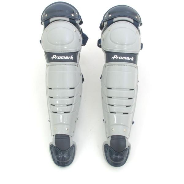 【商品名】　サクライ貿易(SAKURAI) Promark(プロマーク) 野球 軟式 キャッチャー レガース JSBB公認 一般用 ネイビー RGT-6 【商品説明】　・JSBB公認・カラー/シルバーxネイビー・原産国:日本・身長/155~...