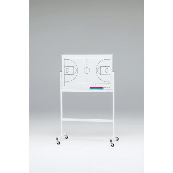 【商品名】　TOEI LIGHT(トーエイライト) 作戦板SR(バスケット) B6119NB 【商品説明】　・60×90×厚さ1cm・マグネット赤・青各12ヶ付・両面スチールホワイトボード(裏面無地使用可能)、アルミモール仕上・原産国:日本...