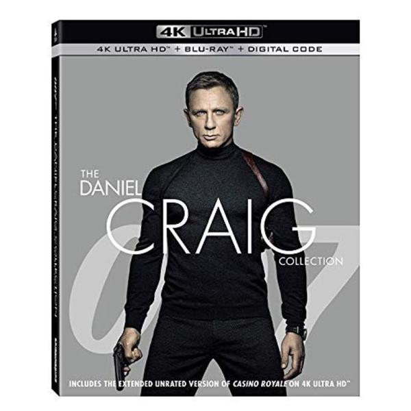 （中古品）007/ダニエル・クレイグ 4K UHD コレクション 4K UHD+Blu-ray 4K UHDのみ日本語有り(輸入版) -007 The ご覧頂きありがとうございます。こちらの商品は中古品となっております。中古品の為若干の使用...