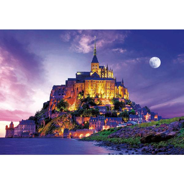 【発売日：2024年05月24日】商品名：トワイライト モン・サン・ミシェルサイズ：49×72cm品　番：BEV-1000-061ピース数：1000メーカー：ビバリー補　足：【ジグソーパズル】【風景】【海外風景】【フランス】【パリ】【世界遺...