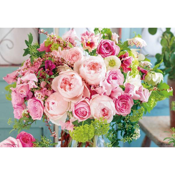 【発売日：2026年03月13日】商品名：祝福のプリマローザサイズ：26×38cm品　番：BEV-300-192ピース数：300メーカー：ビバリー補　足：【ジグソーパズル】【フラワー】【202603】【300-500】【色：ピンク】【色：グ...