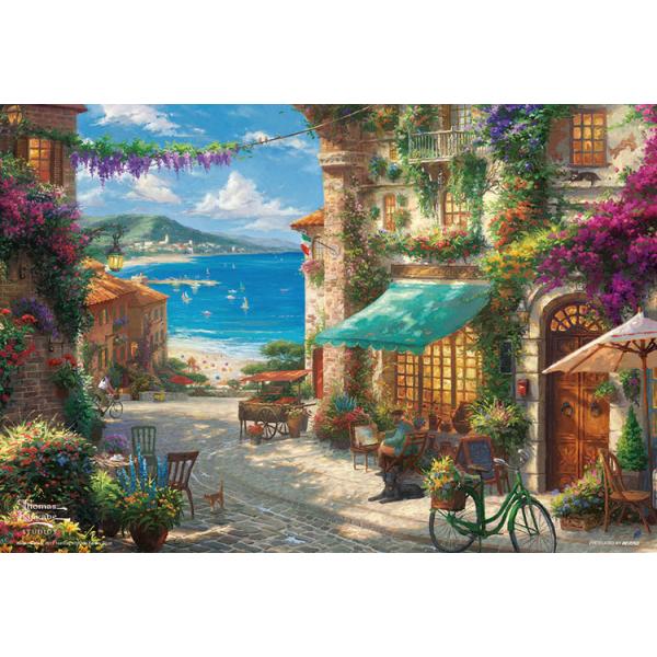 【発売日：2026年08月07日】商品名：シチリアの花咲くカフェサイズ：26×38cm品　番：BEV-1000M-045ピース数：1000メーカー：ビバリー補　足：【ジグソーパズル】【イラスト】【トーマス・キンケード】【極小ピース系】【マイ...