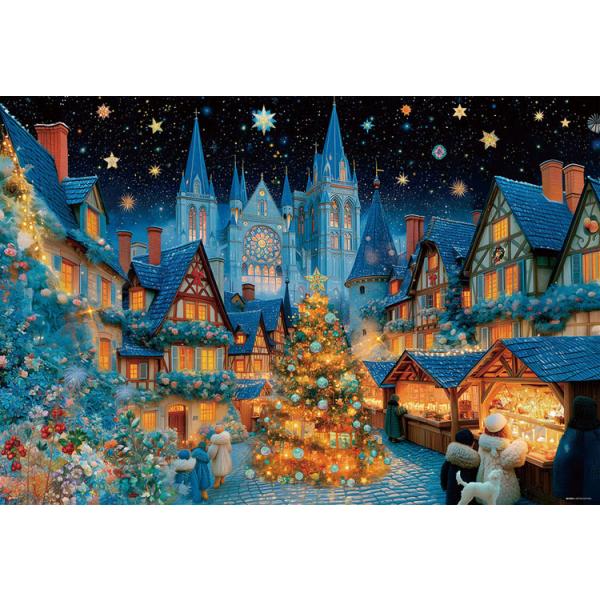 【発売日：2026年10月09日】商品名：クリスマスマーケット 〜星と灯の交差点〜サイズ：49×72cm品　番：BEV-1000-184ピース数：1000メーカー：ビバリー補　足：【ジグソーパズル】【イラスト】【Nakata】【1000-2...