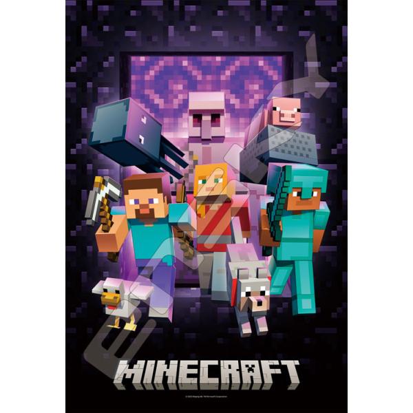 【発売日：2025年07月25日】商品名：Create,Explore,Surviveサイズ：26×38cm品　番：ENS-300-3166ピース数：300メーカー：エンスカイ補　足：【ジグソーパズル】【キャラクター】【Minecraft】...