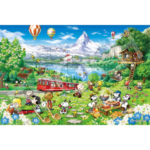 【発売日：2026年09月12日】商品名：スヌーピー イン スイスサイズ：50×75cm品　番：EPO-12-711sピース数：1000メーカー：エポック社補　足：【ジグソーパズル】【キャラクター】【スヌーピー】【PEANUTS】【2026...