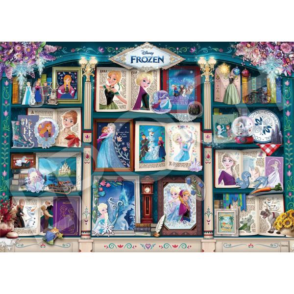 【発売日：2025年03月08日】商品名：Bookshelf / Frozen（ブックシェルフ/アナと雪の女王）サイズ：38×53cm品　番：EPO-74-304sピース数：500メーカー：エポック社補　足：【ジグソーパズル】【ディズニー】...