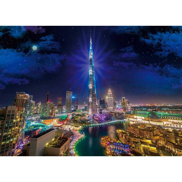 【発売日：2021年05月28日】商品名：ブルジュ・ハリファサイズ：38×53cm品　番：EPO-79-404sピース数：500メーカー：エポック社補　足：【ジグソーパズル】【風景】【海外風景】【アジア】【夜景】【どこかで見タワー】【オリジ...
