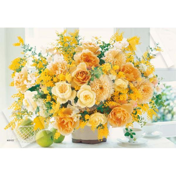 【発売日：2023年04月28日】商品名：イエローフラワーズサイズ：26×38cm品　番：EPO-79-521ピース数：100メーカー：エポック社補　足：【ジグソーパズル】【フラワー】【オリジナルパズル】【ラージピース】【202304】【-...