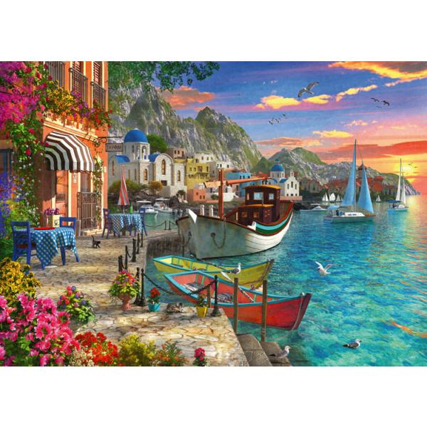 【発売日：2026年07月02日】商品名：ギリシャのイオニアの海辺サイズ：50×70cm品　番：RAV-004707ピース数：1000メーカー：ラベンスバーガー補　足：【ジグソーパズル】【イラスト】【その他】【1000-2000】【2026...