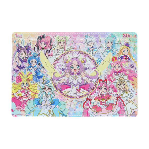 【発売日：2026年09月25日】商品名：映画名探偵プリキュア！ パズル80ピースサイズ：W375×H251×D5mm品　番：SUN-6384371Aピース数：80メーカー：サンスター補　足：【子供用パズル】【板パズル】【アニメ】【プリキュ...