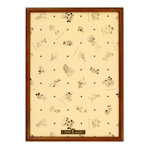 商品名：ディズニー専用木製パネル　500ピース　ブラウンサイズ：35×49cm品　番：TEN-905043メーカー：テンヨー補　足：【パネル】【フレーム】【ディズニー専用】【色：ブラウン】