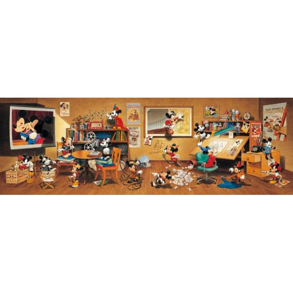 【発売日：2018年08月22日】商品名：歴代ミッキーマウス大集合！サイズ：18.5×55.5cm品　番：TEN-DG456-736ピース数：456メーカー：テンヨー補　足：【ジグソーパズル】【ディズニー】【ミッキー】【スモールピース系】【...