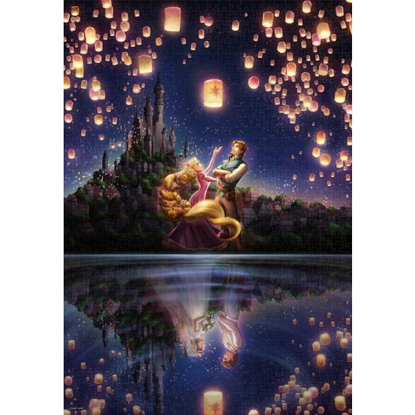 【発売日：2020年09月25日】商品名：湖面が映す未来サイズ：51×73.5cm品　番：TEN-D1000-055ピース数：1000メーカー：テンヨー補　足：【ジグソーパズル】【ディズニー】【塔の上のラプンツェル】【光る】【202009】...