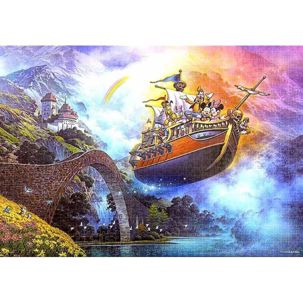 【発売日：2022年07月29日】商品名：Wonderful Journeyサイズ：51×73.5cm品　番：TEN-D1000-090ピース数：1000メーカー：テンヨー補　足：【ジグソーパズル】【ディズニー】【ミッキー＆フレンズ】【キャ...