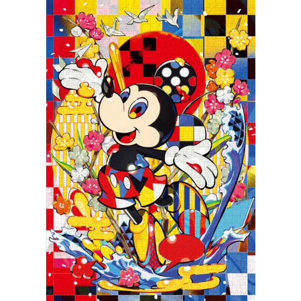 【発売日：2026年06月26日】商品名：MICKEY COLLAGE (ARTIST SERIES BY MIKA PIKAZO)サイズ：51×73.5cm品　番：TEN-D1000-913ピース数：1000メーカー：テンヨー補　足：【ジ...