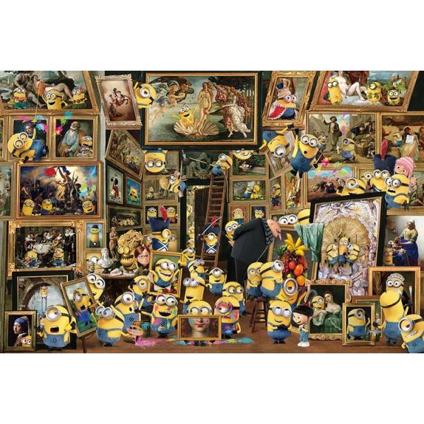 【発売日：2022年06月10日】商品名：ミュージアム・オブ・ミニオンズ・アートサイズ：50×75cm品　番：YAM-10-1423ピース数：1000メーカー：やのまん補　足：【ジグソーパズル】【キャラクター】【ミニオンズ】【202206】...