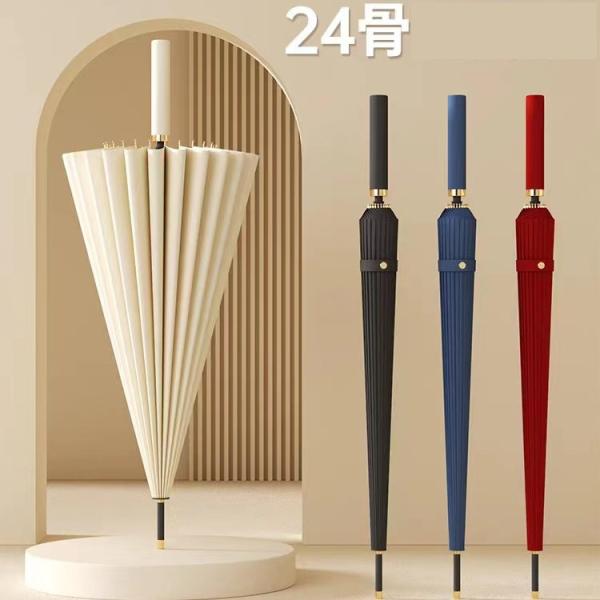 アウトドアブランドのラドウェザーから、24本骨のジャンプ傘が誕生した。傘の骨が多いのは、イイコトだらけ。台風クラスの強風にも負けない！円に近くなるから、カバー範囲が広い！和傘のようなレトロモダンな雰囲気でオシャレ！たたんだ姿も綺麗！重量が重...